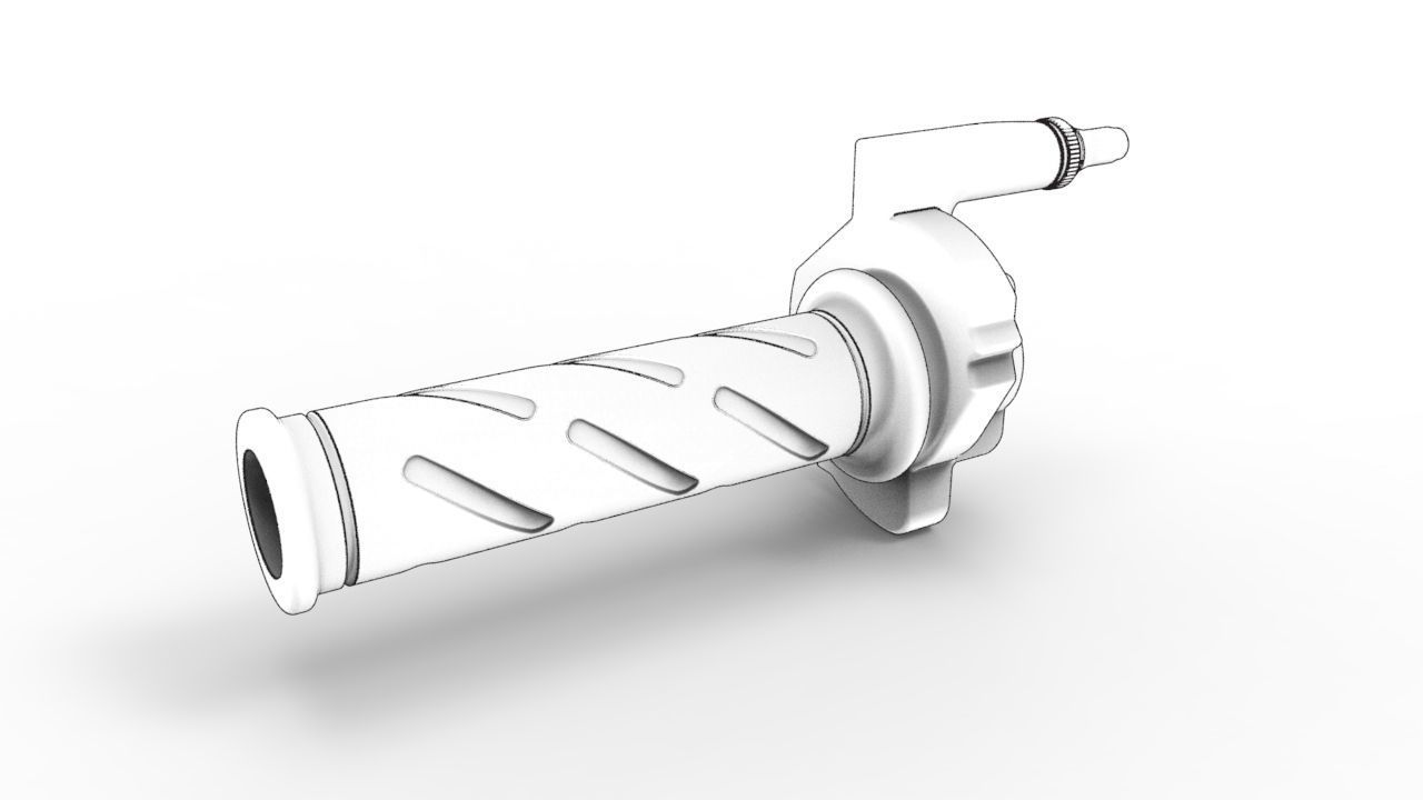 Domino Quick Action Throttle 3D model | CGTrader