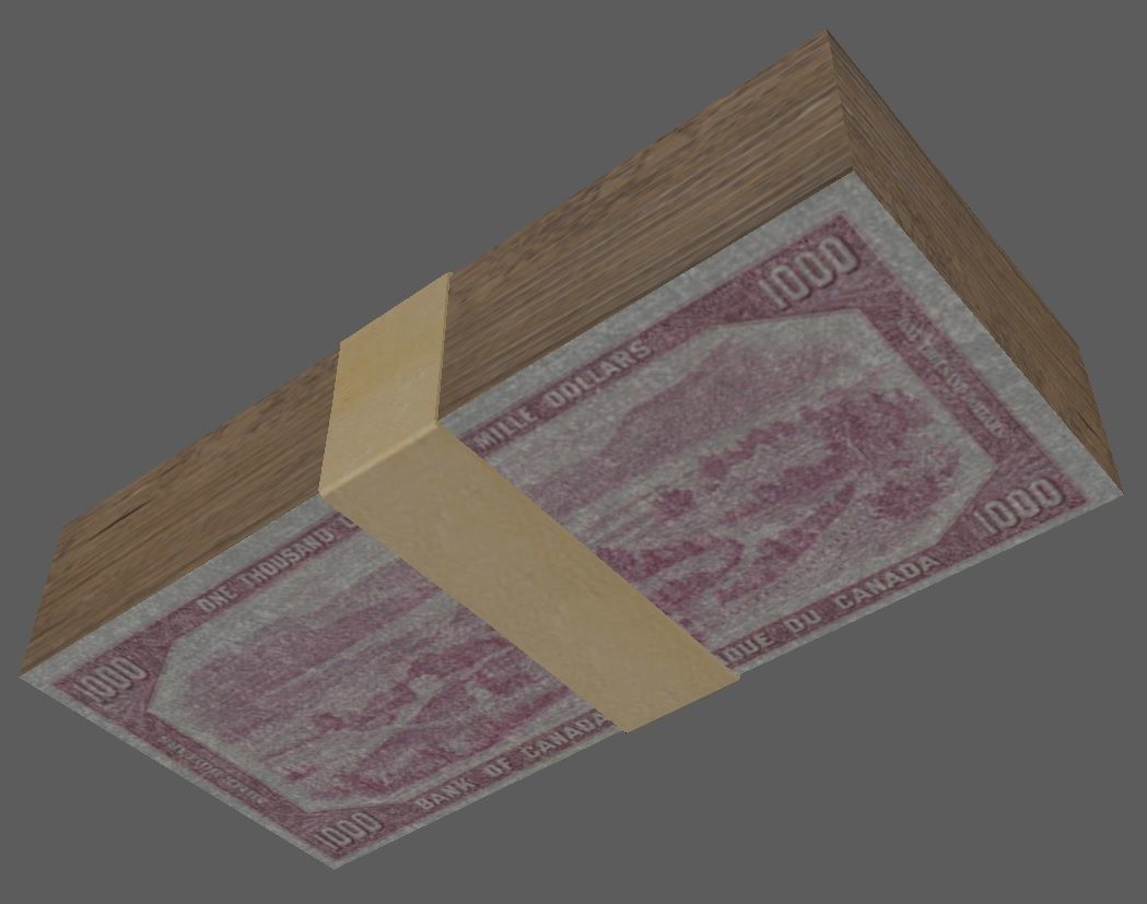 3D model Money Stack 1000s VR / AR / low-poly | CGTrader