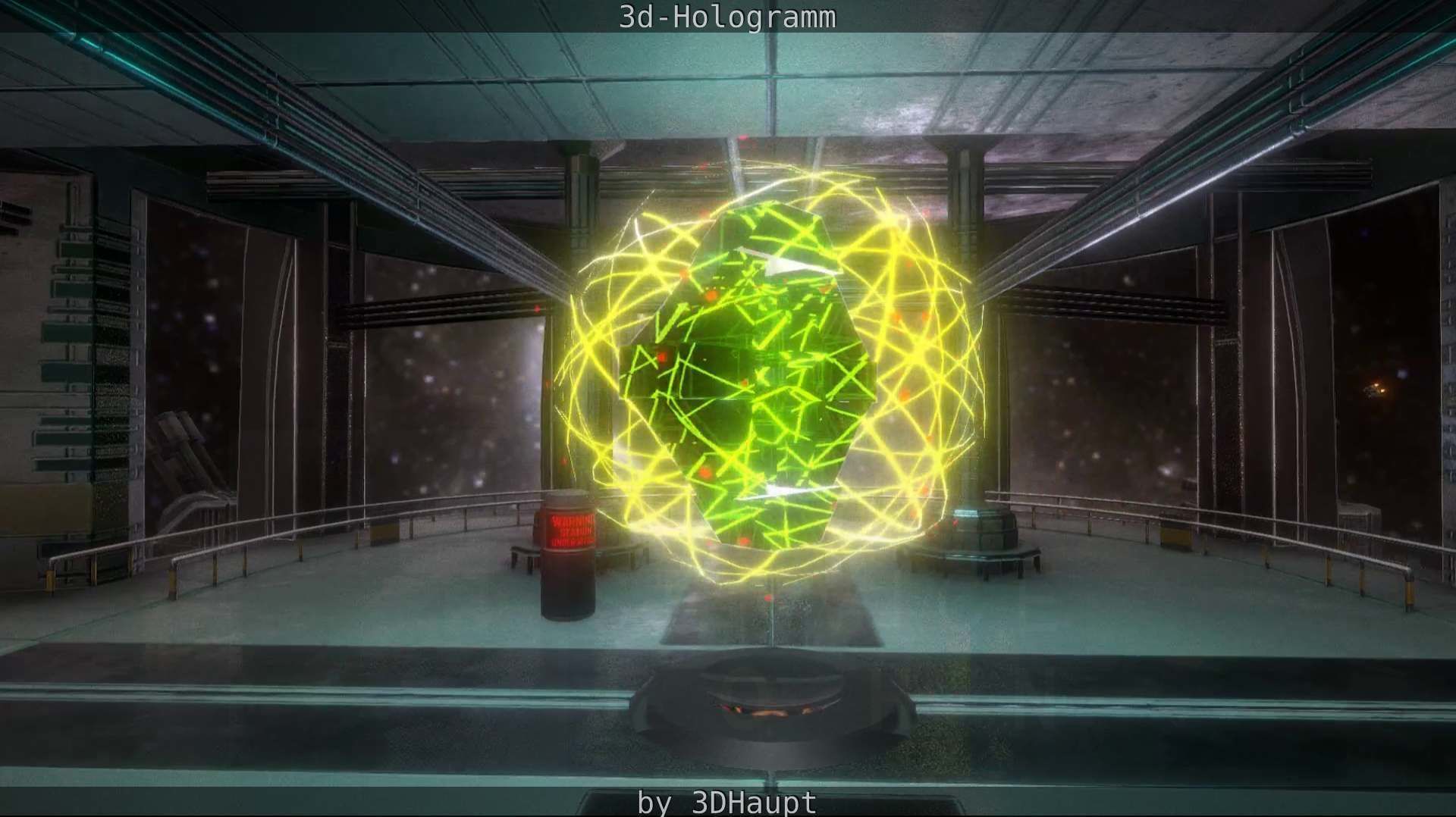 3d-Hologramm free VR / AR / low-poly 3D model animated | CGTrader