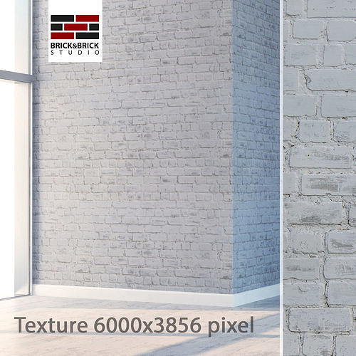 Texture brick 20 VR / AR / low-poly | CGTrader