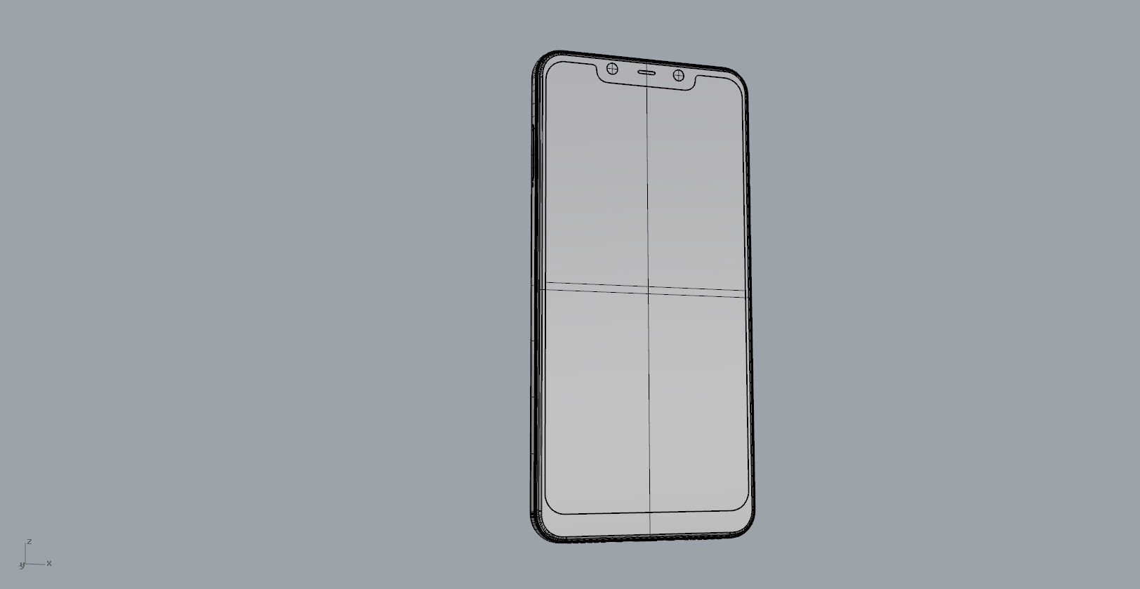 Xiaomi Pocophone F1 3D model 3D printable | CGTrader
