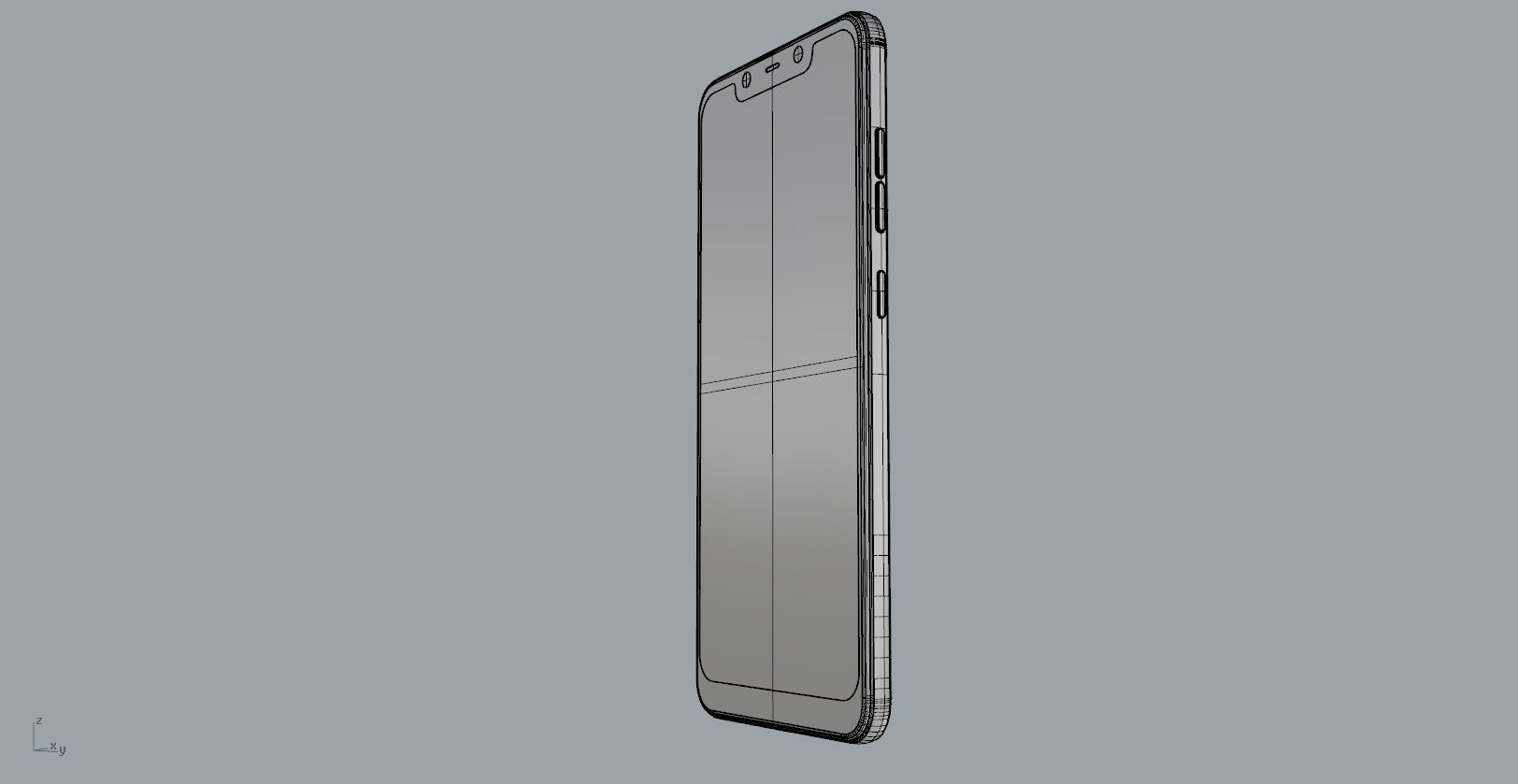 Xiaomi Pocophone F1 3D model 3D printable | CGTrader