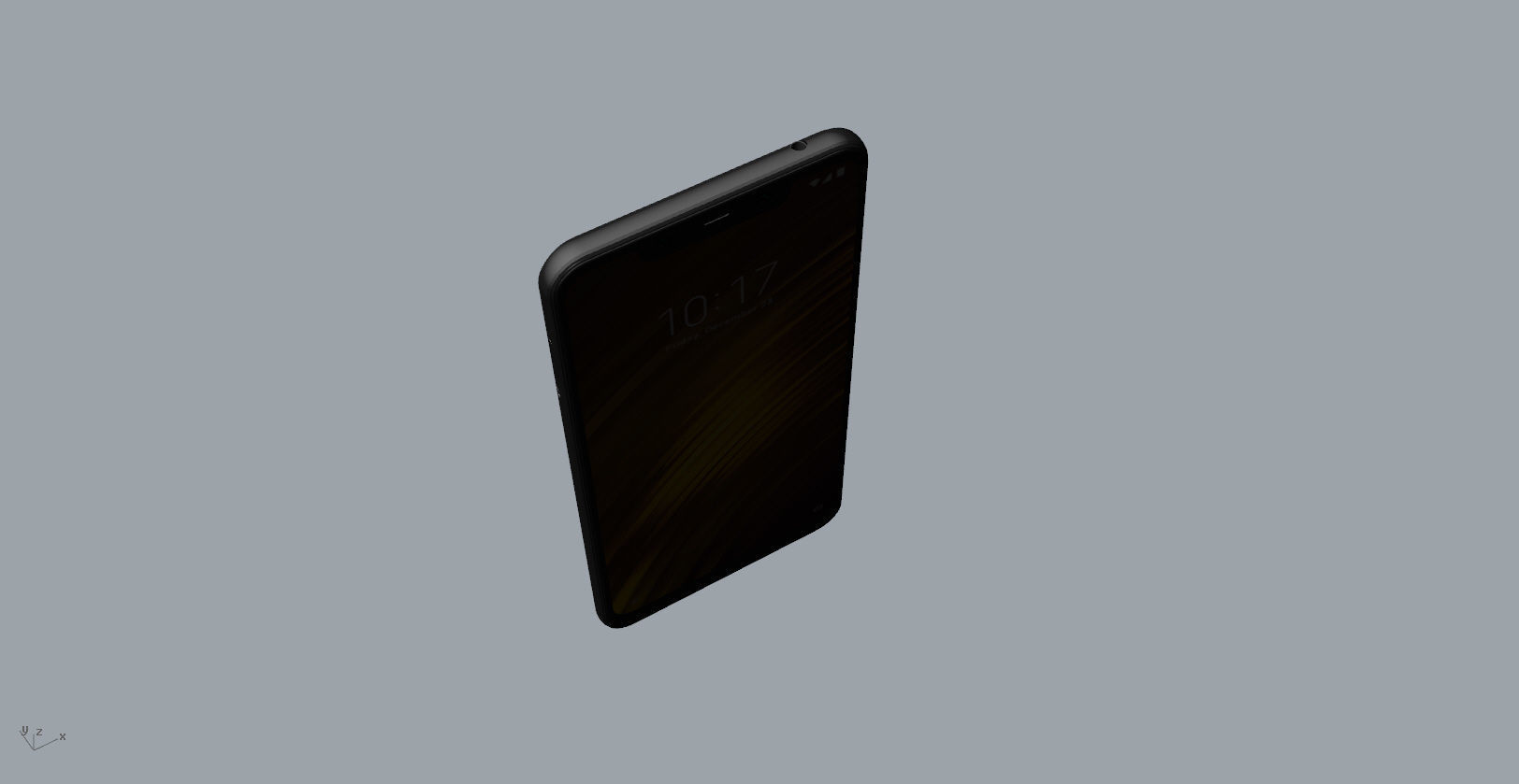 Xiaomi Pocophone F1 3D model 3D printable | CGTrader