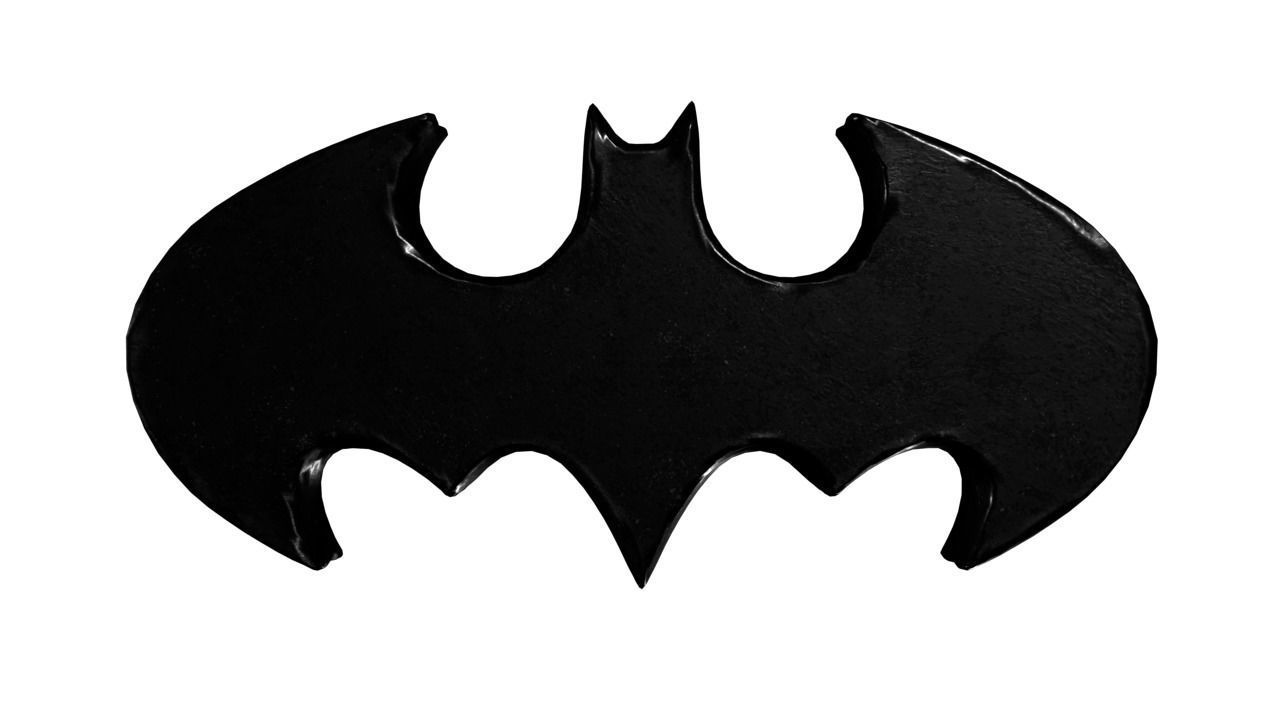 Batman Logo Type2 free VR / AR / low-poly 3D model | CGTrader