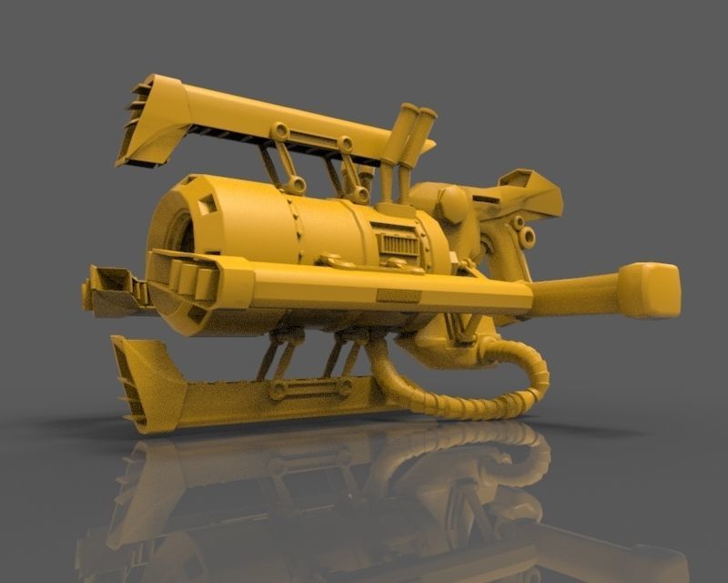 Ratchet and Clank Gun 3D model | CGTrader