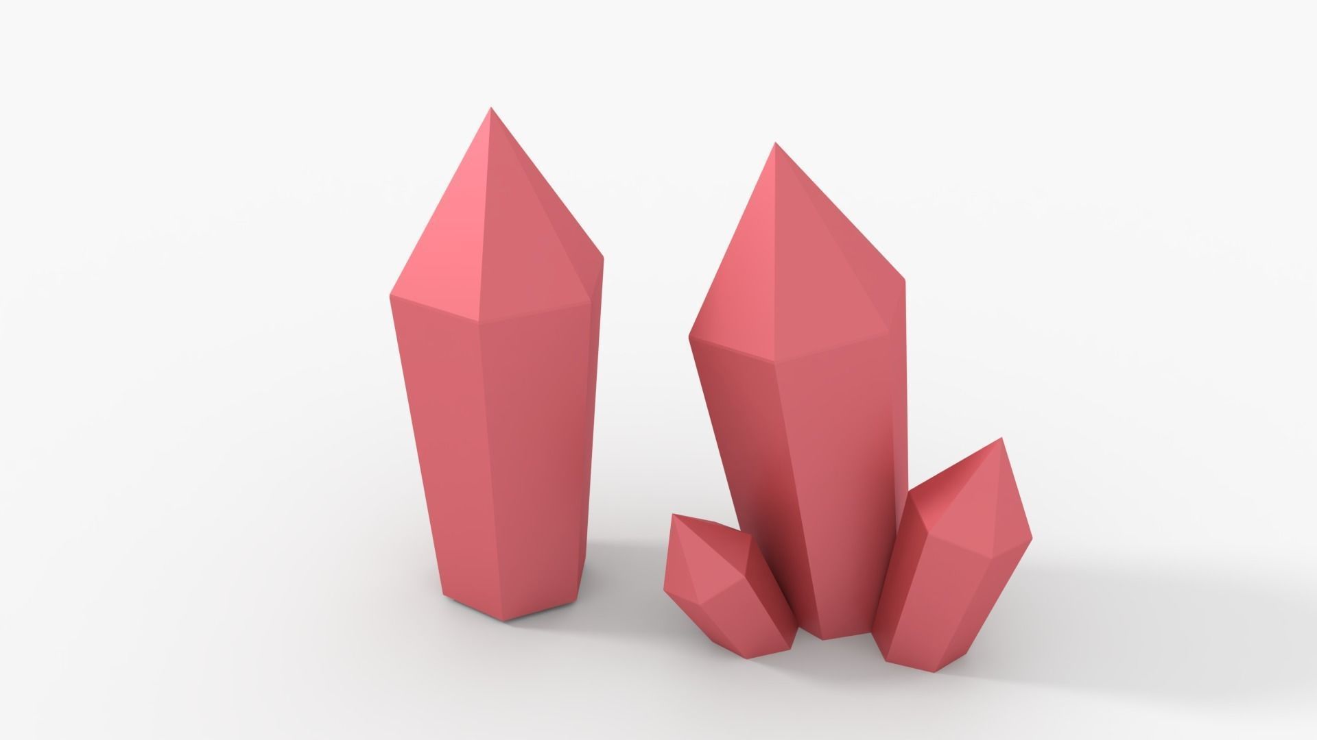 3D model Crystal VR / AR / low-poly | CGTrader