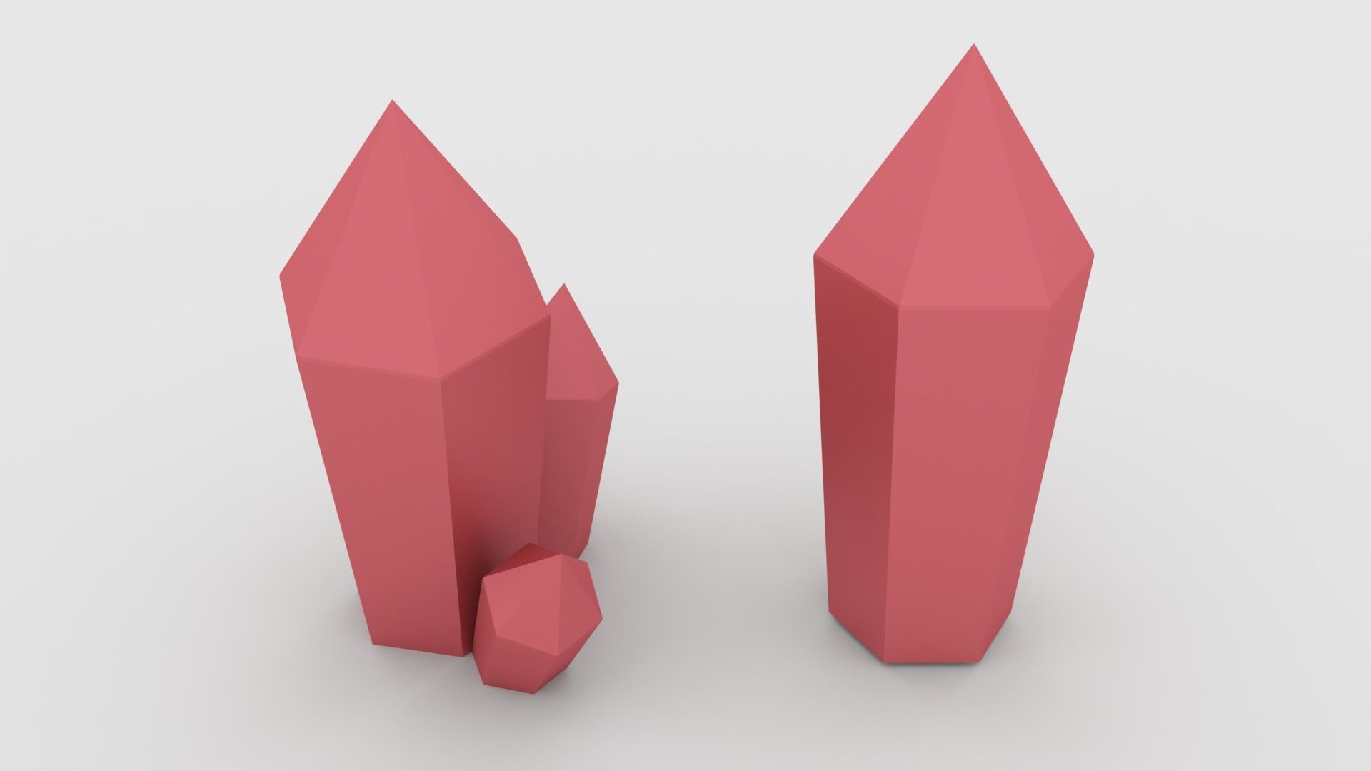 3D model Crystal VR / AR / low-poly | CGTrader