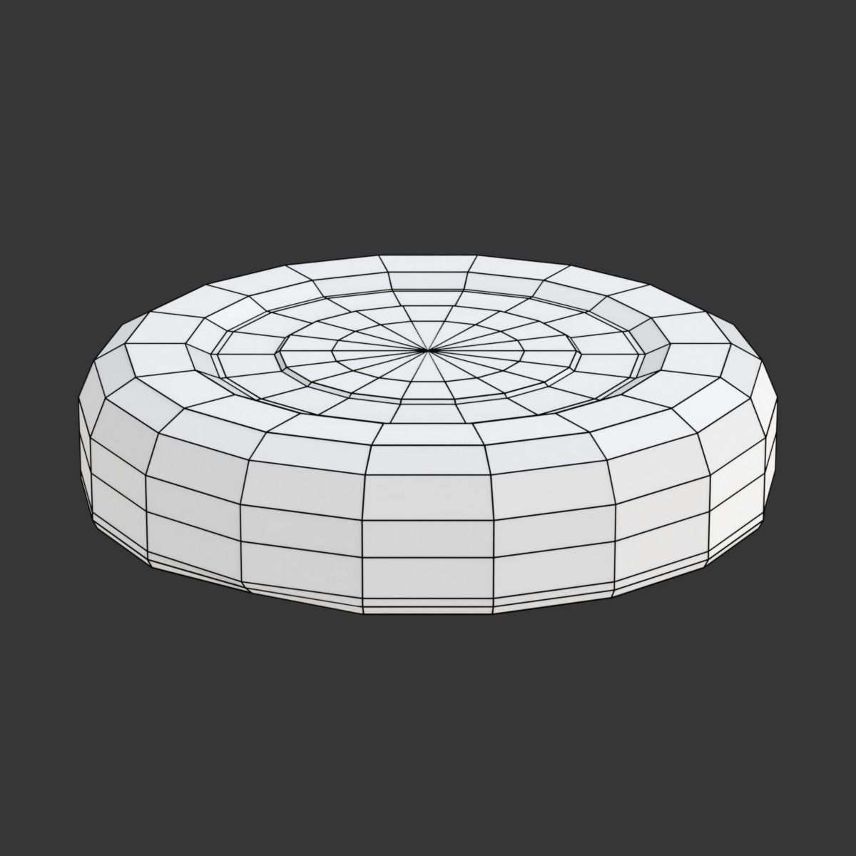 Mini Juice Glass Bottle Cap 3D model | CGTrader