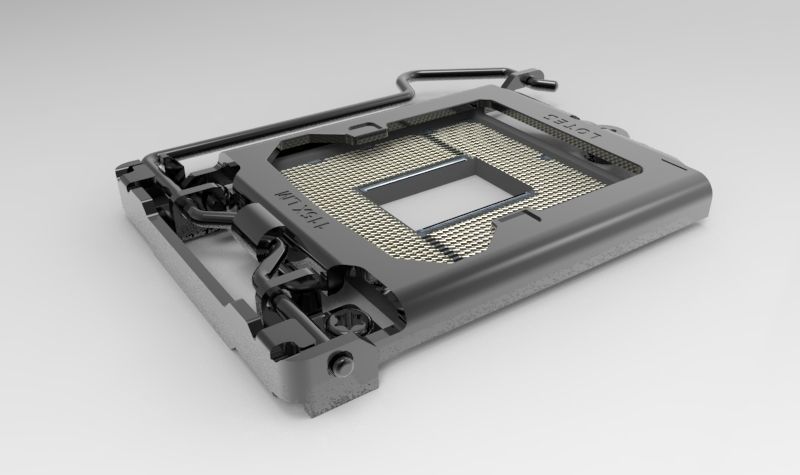 Intel LGA 1155 CPU Socket 3D model | CGTrader