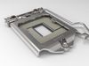 Intel LGA 1155 CPU Socket 3D model | CGTrader