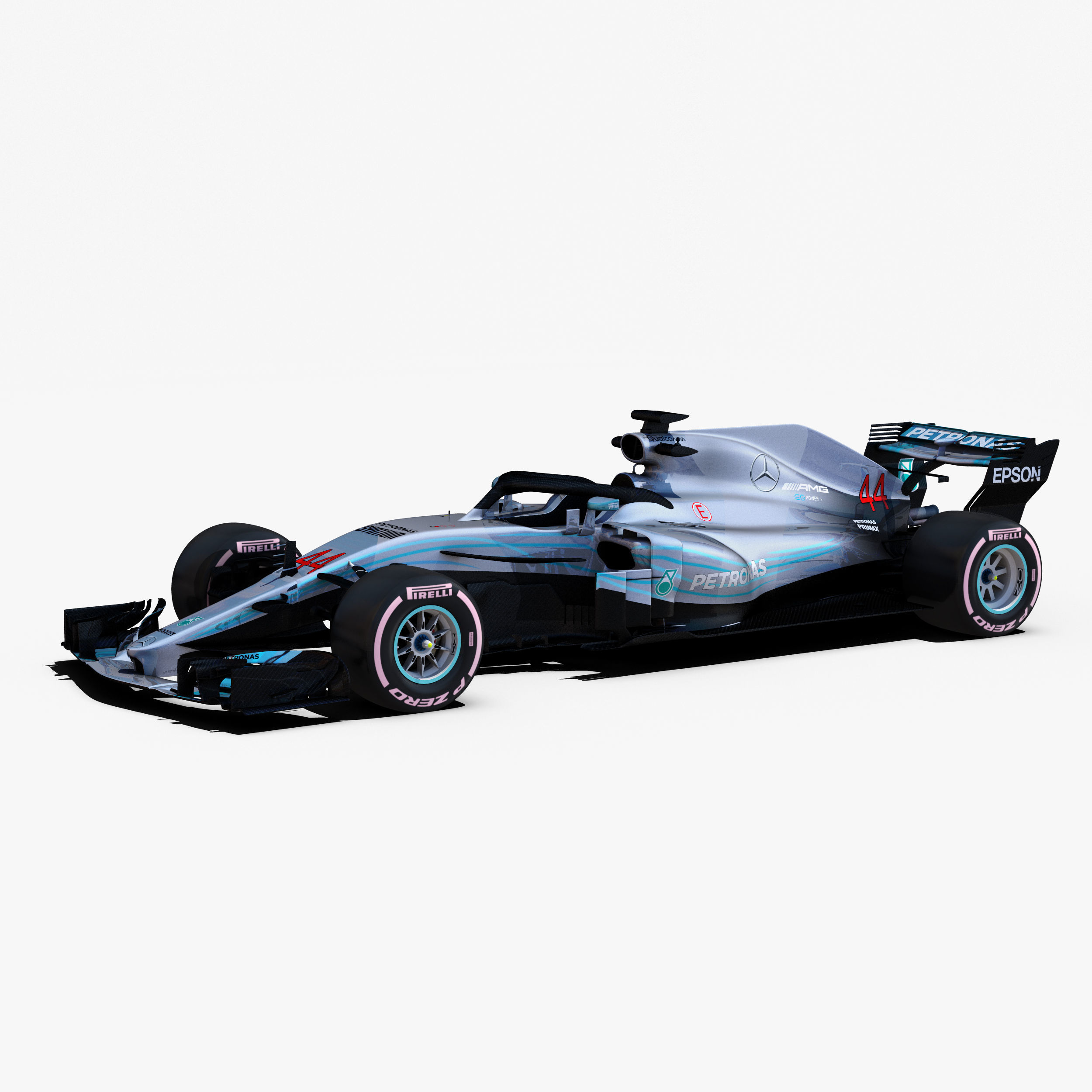 3D model Mercedes W09 Car VR / AR / low-poly rigged | CGTrader