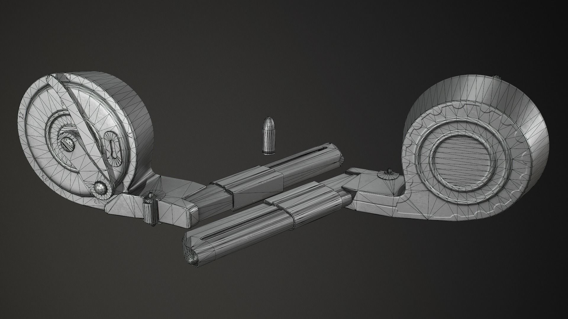 3D model PBR German Schmeissers MP 18 I VR / AR / low-poly | CGTrader