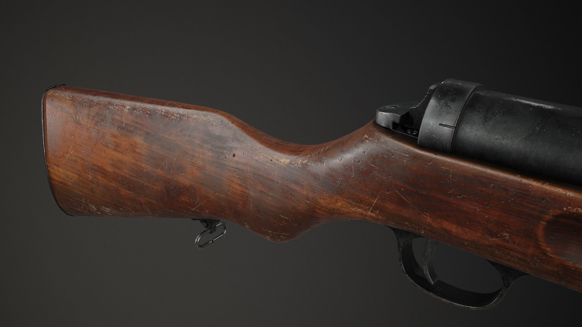 3D model PBR German Schmeissers MP 18 I VR / AR / low-poly | CGTrader