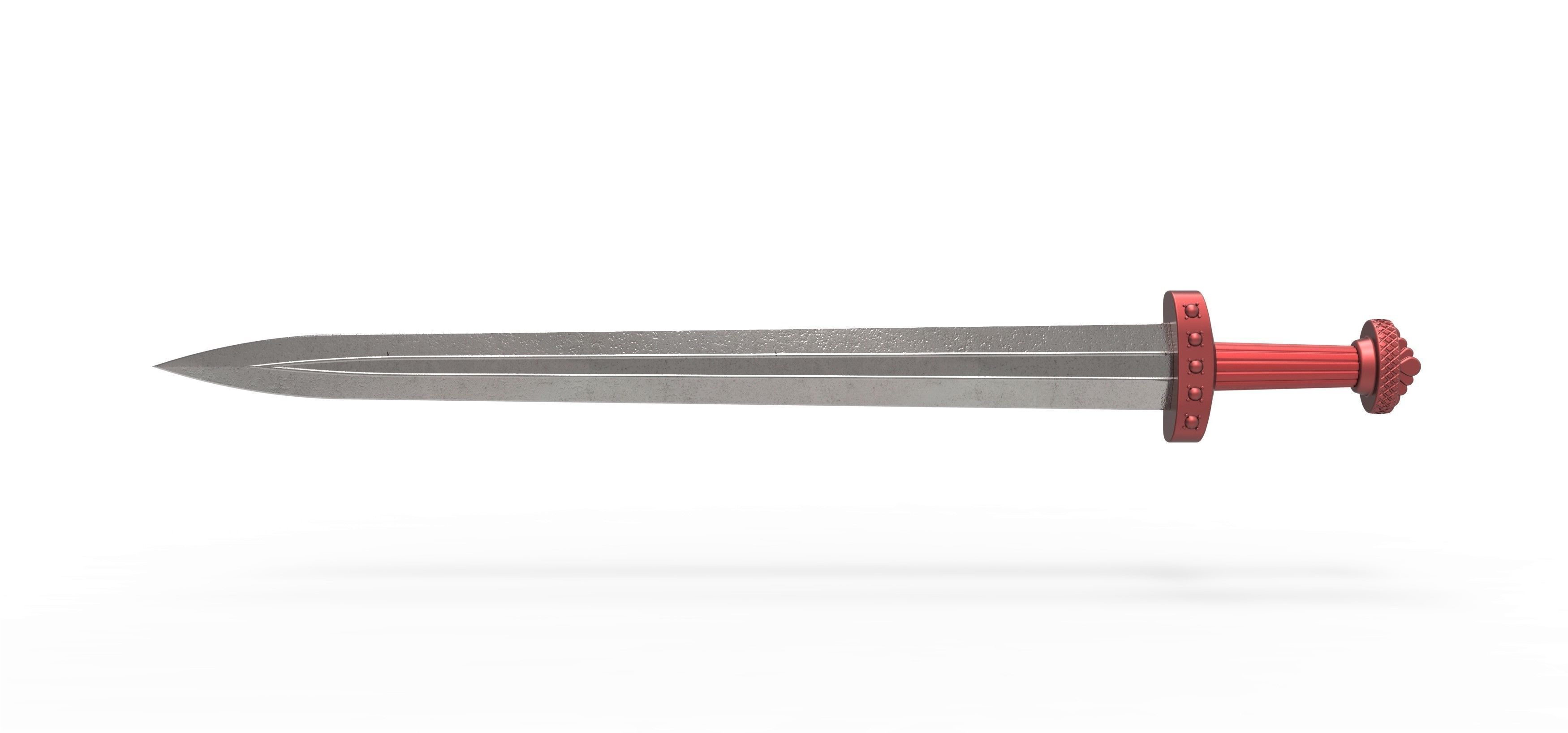 Sword Excalibur from movie Hellboy 2019 3D model 3D printable | CGTrader