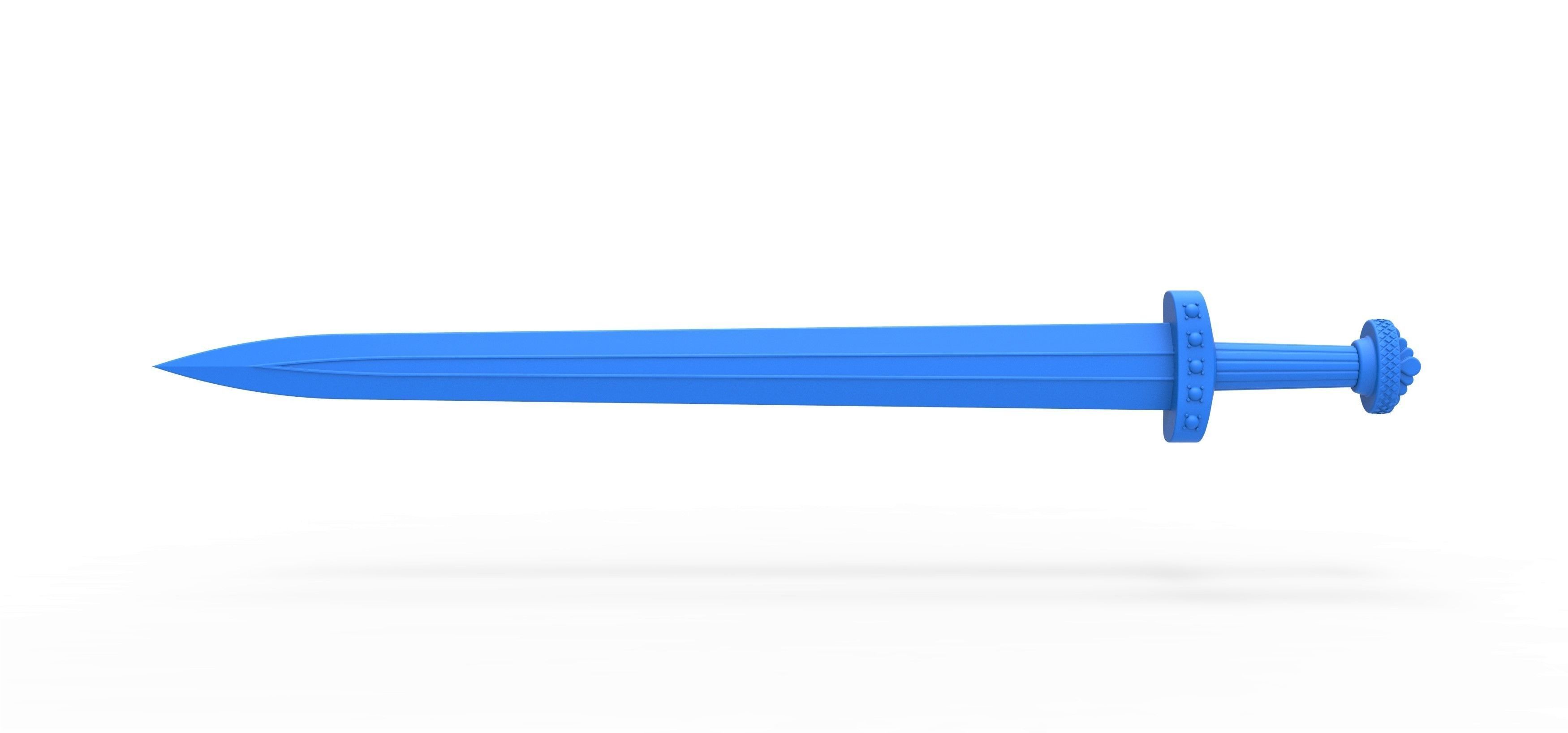 Sword Excalibur from movie Hellboy 2019 3D model 3D printable | CGTrader