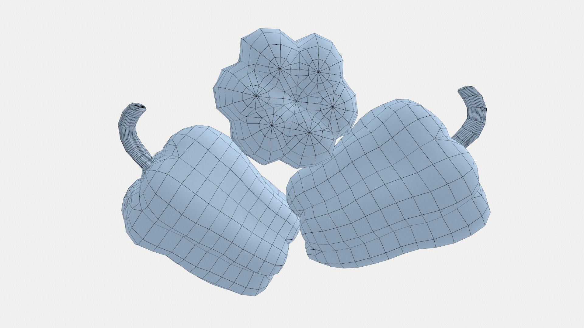 3D model Bell pepper Low-poly 3D model VR / AR / low-poly | CGTrader