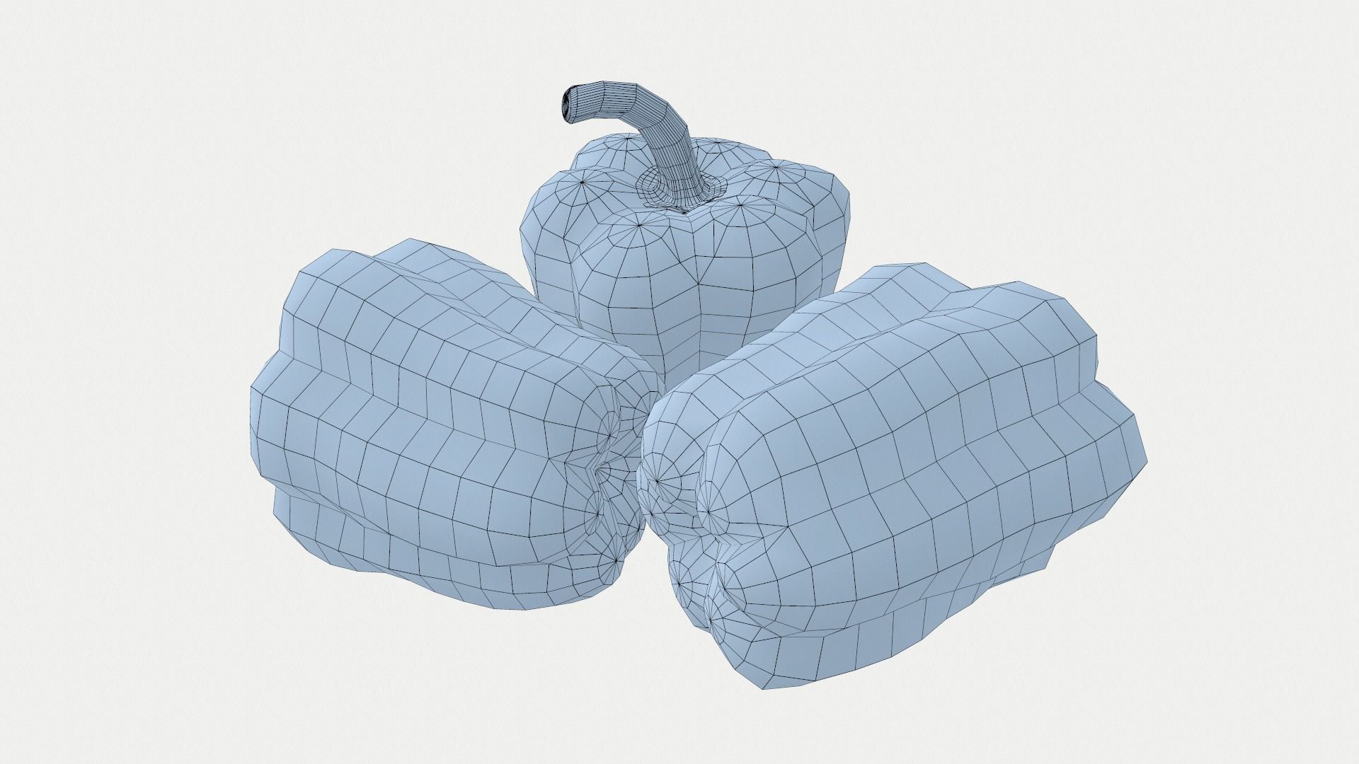 3D model Bell pepper Low-poly 3D model VR / AR / low-poly | CGTrader