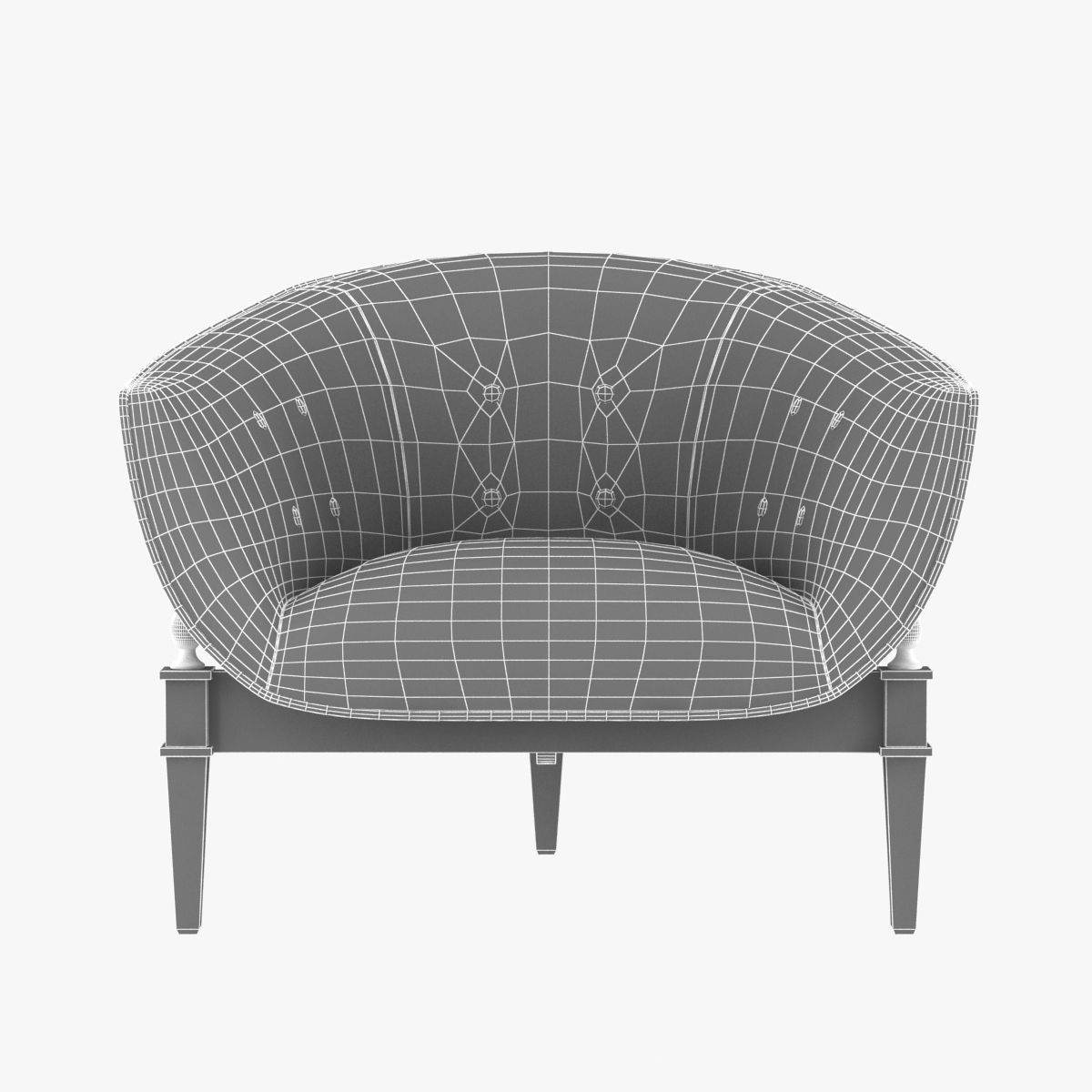 Global Views Mimi Chair 3D model | CGTrader