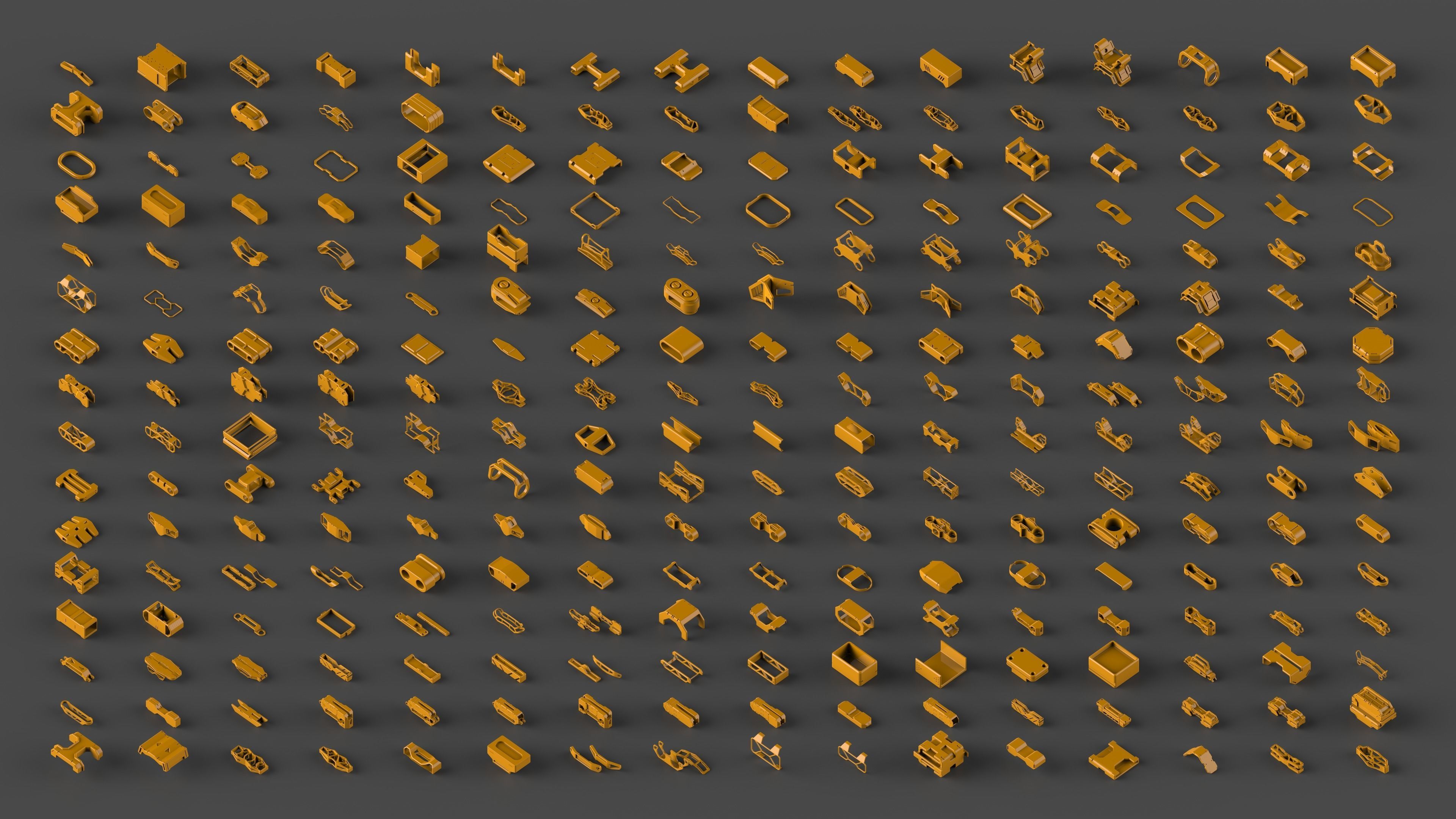 Hard Surface KitBash Vol 5 3D model | CGTrader