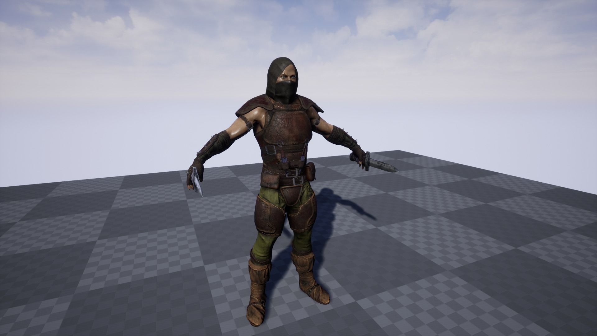 3D model Character Rogue VR / AR / low-poly rigged animated | CGTrader