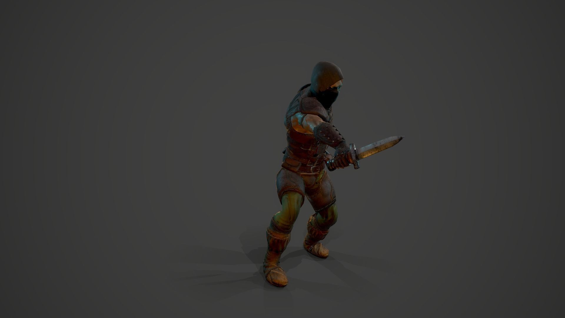 3D model Character Rogue VR / AR / low-poly rigged animated | CGTrader