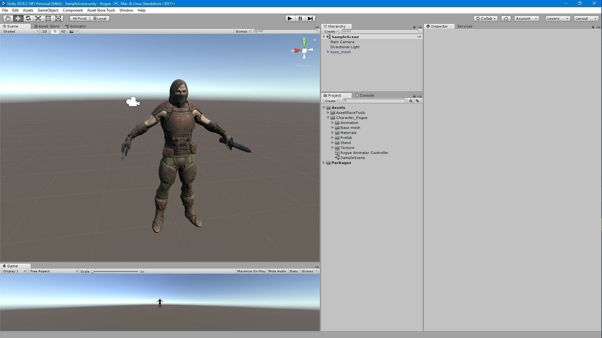 3D model Character Rogue VR / AR / low-poly rigged animated | CGTrader