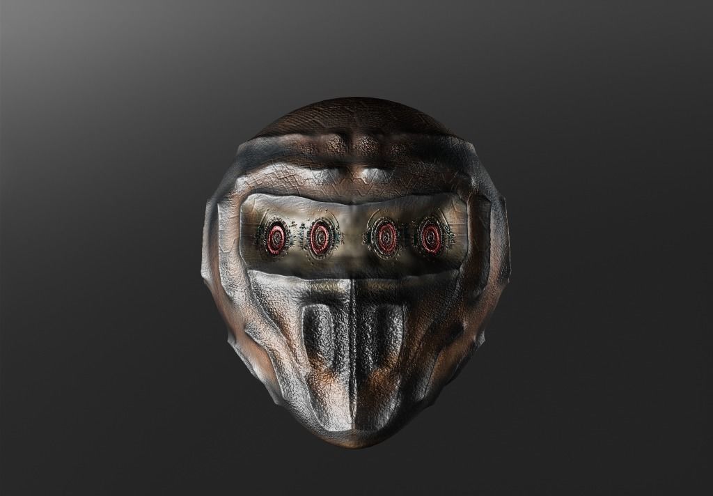 Alien helmet 3D model | CGTrader
