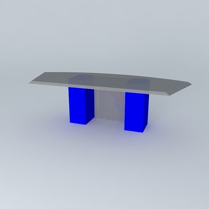 CKVU News Anchor Desk free 3D model | CGTrader