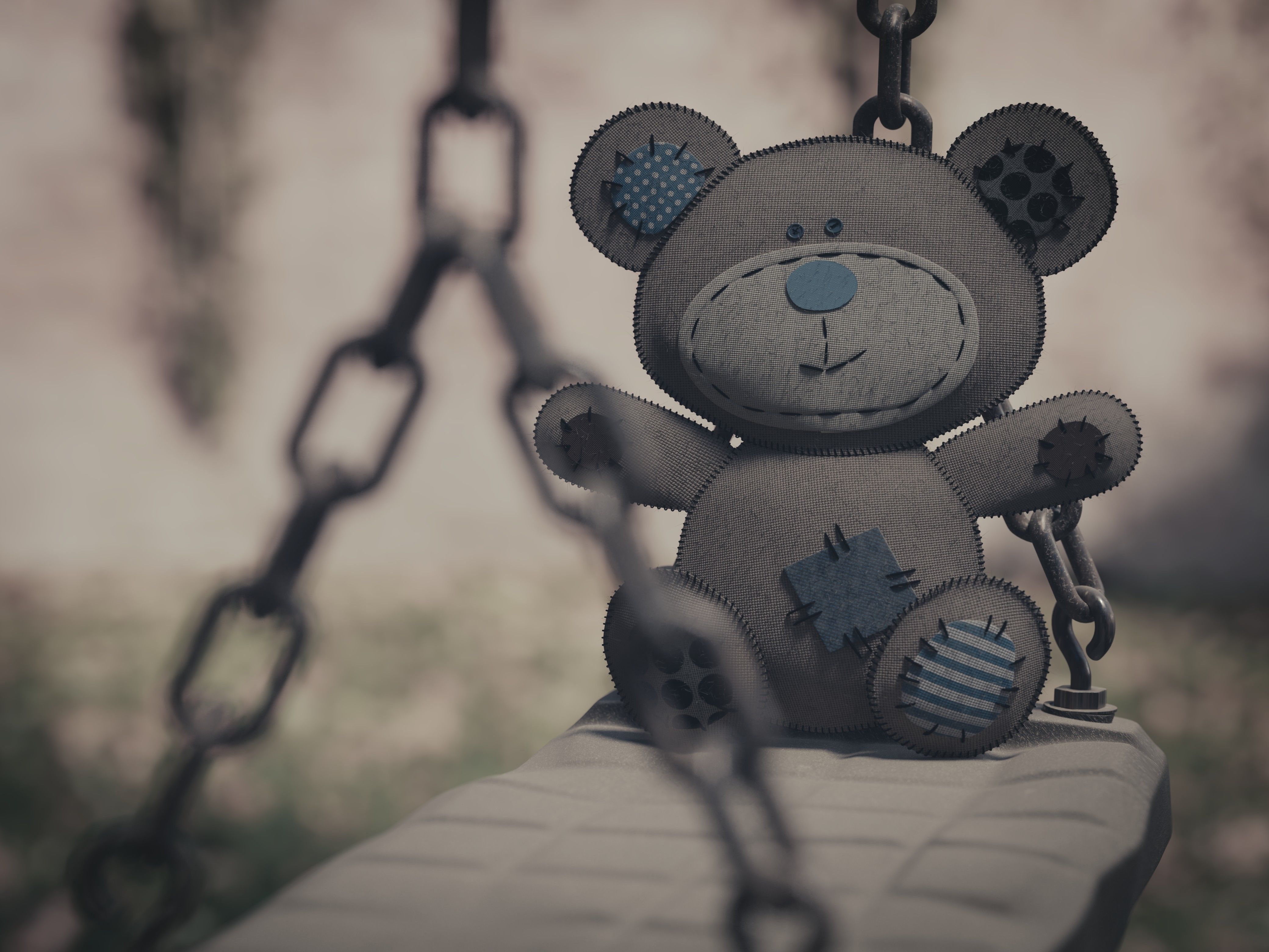 Tedy Bear free 3D model | CGTrader