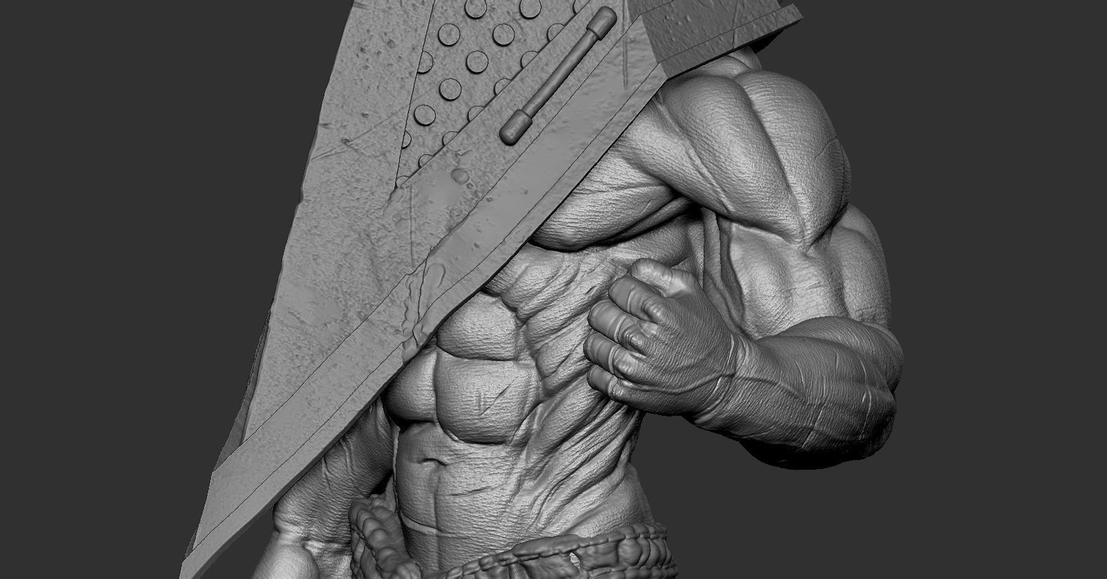 Pyramid Head 3D model 3D printable | CGTrader
