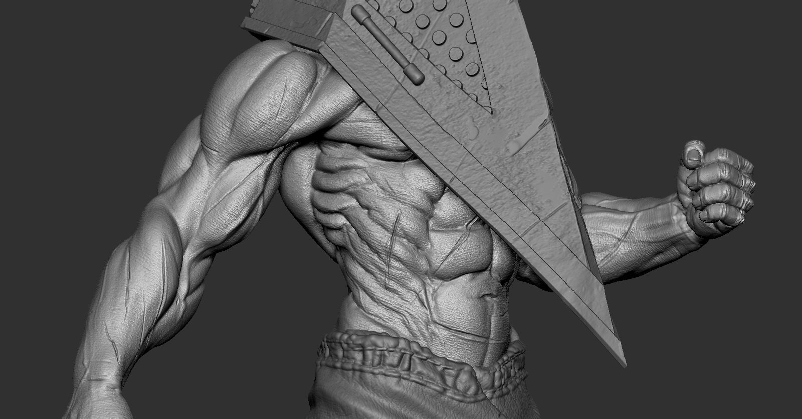 Pyramid Head 3D model 3D printable | CGTrader