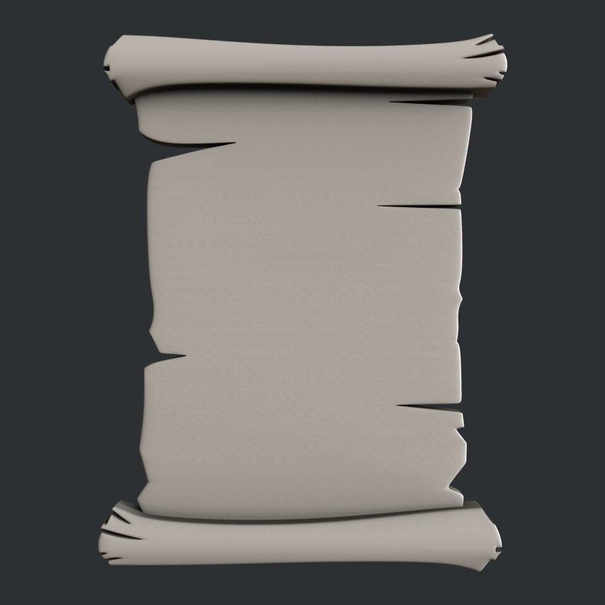 3d STL models for CNC or 3d printer set scroll 3D model 3D printable ...