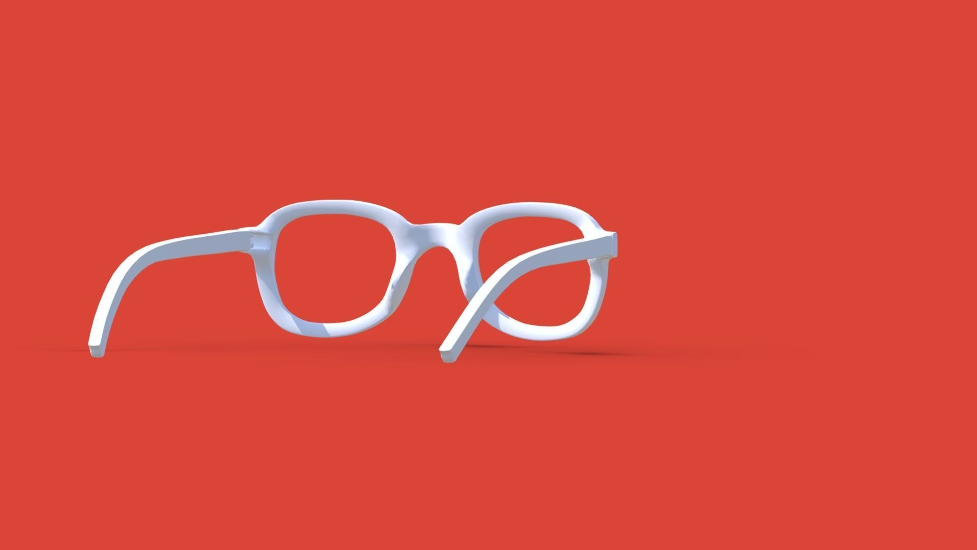 American Spectacles - Model 01 - Fashion Eyewear Wearable 3D model 3D ...