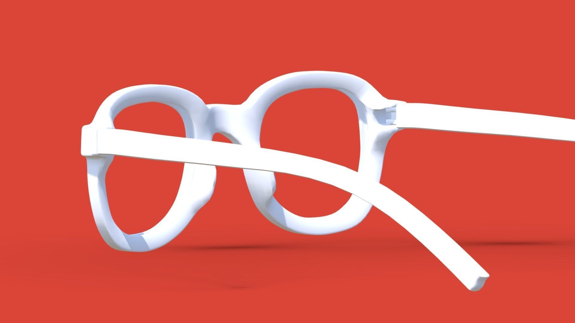 American Spectacles - Model 01 - Fashion Eyewear Wearable 3D model 3D ...