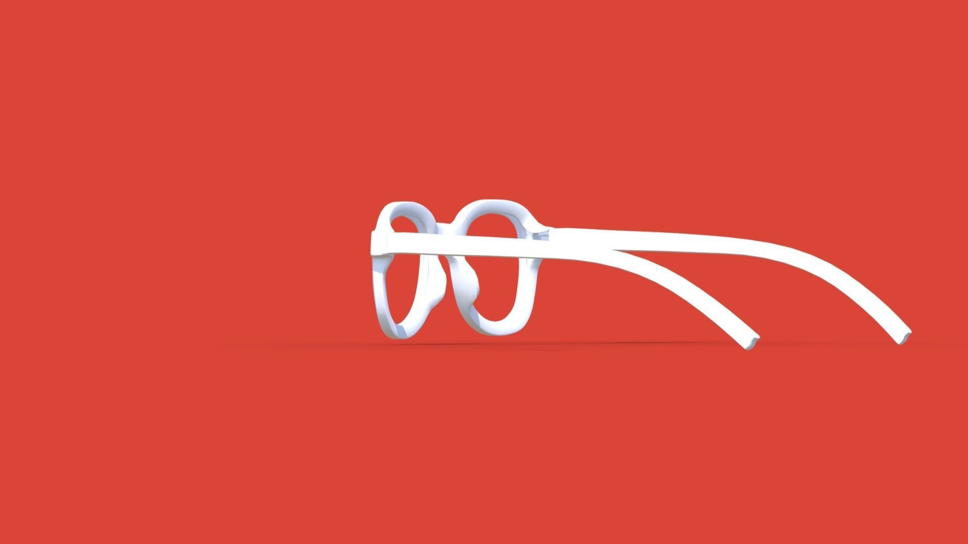 American Spectacles - Model 01 - Fashion Eyewear Wearable 3D model 3D ...