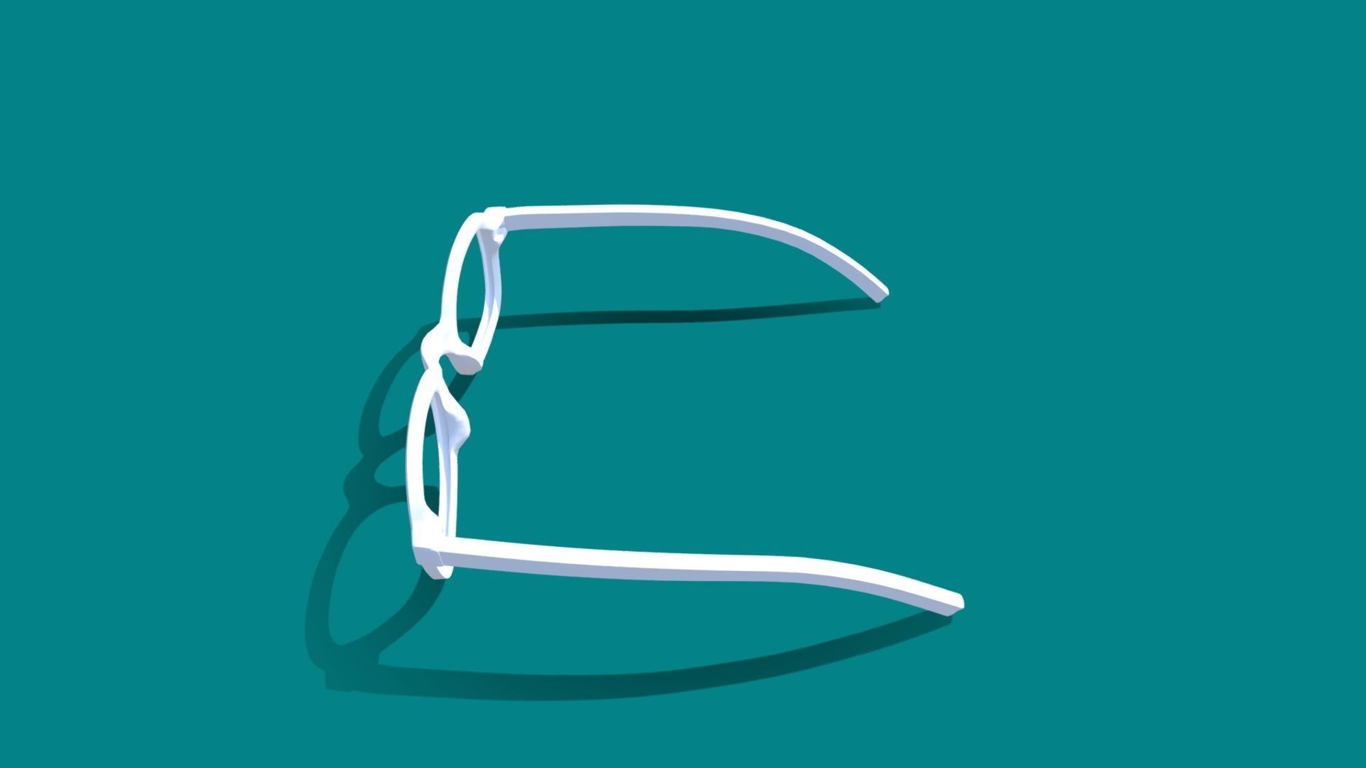 American Spectacles - Model 01 - Fashion Eyewear Wearable 3D model 3D ...