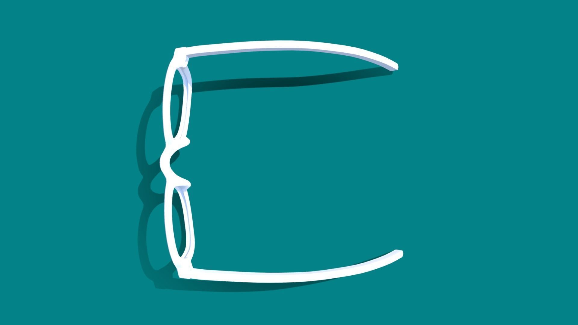 American Spectacles - Model 01 - Fashion Eyewear Wearable 3D model 3D ...