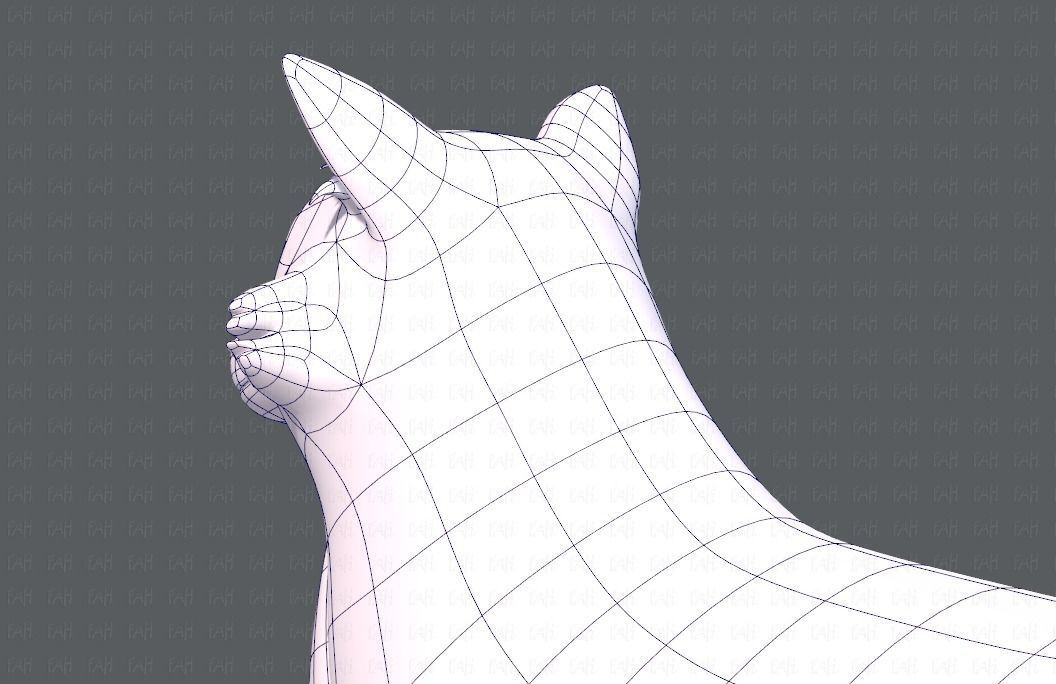 3D model Dog base cartoonV05 VR / AR / low-poly | CGTrader