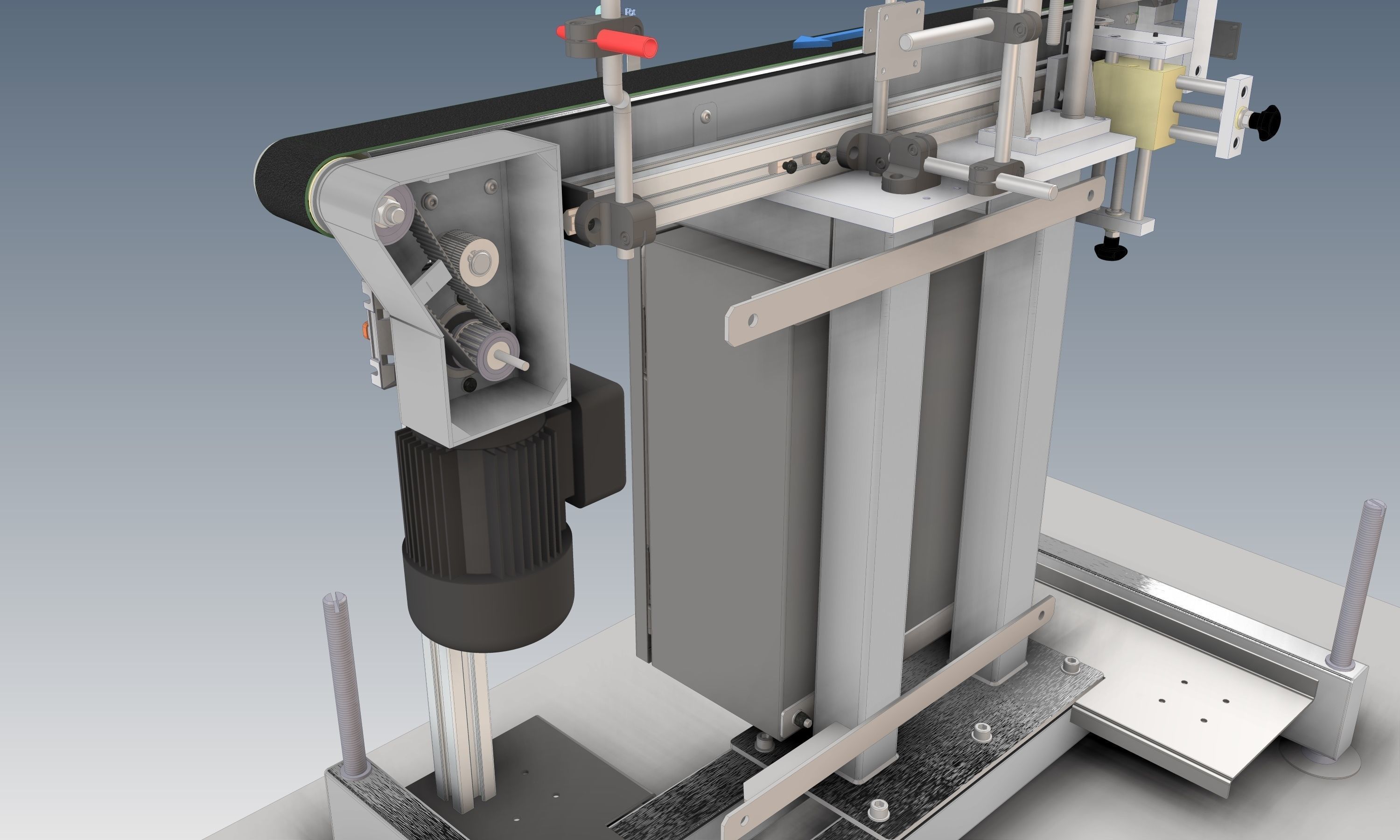 Marking Conveyor 3D model | CGTrader