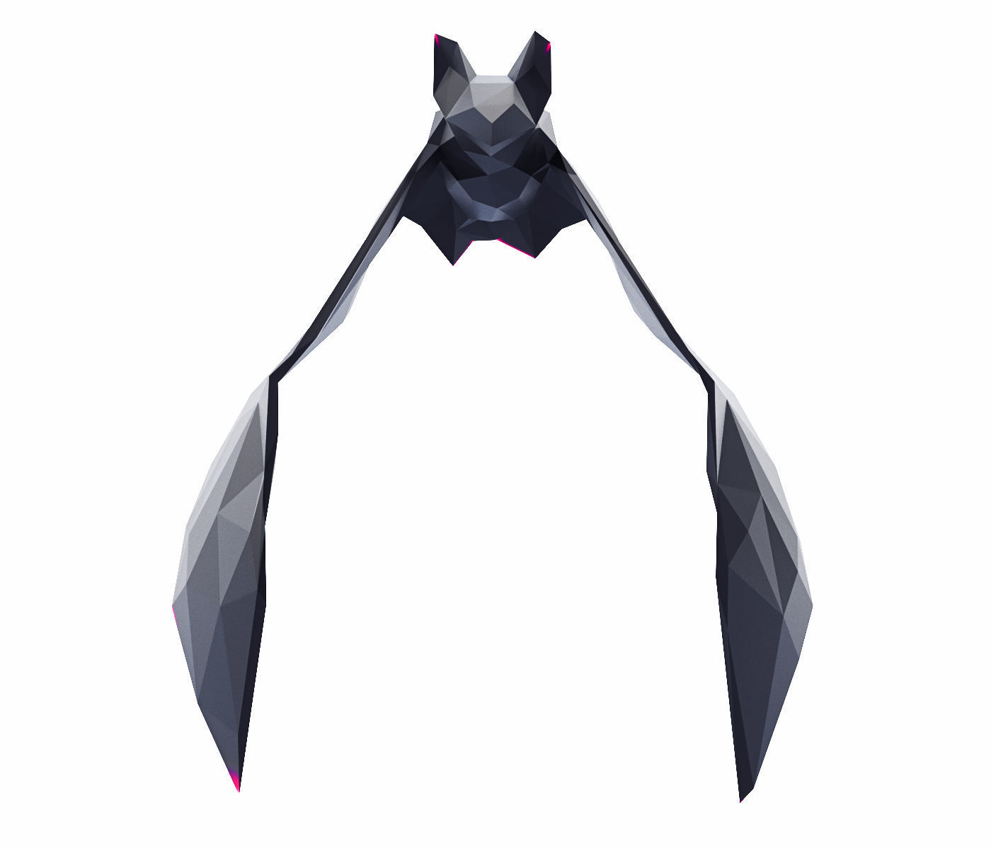 Bat Poses Flying 11 models Low Poly 3D model | CGTrader