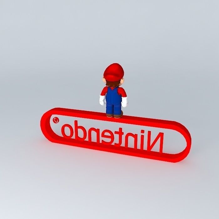 Nintendo mascot free 3D model | CGTrader
