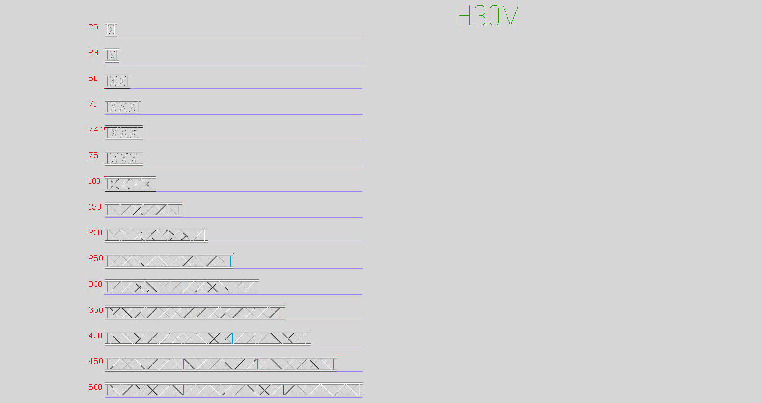 Prolyte H30V square trusses 3D model | CGTrader