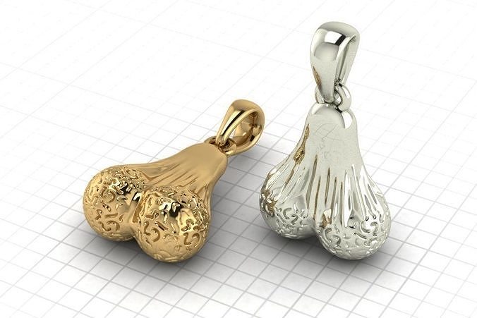 testicles 3D model 3D printable | CGTrader