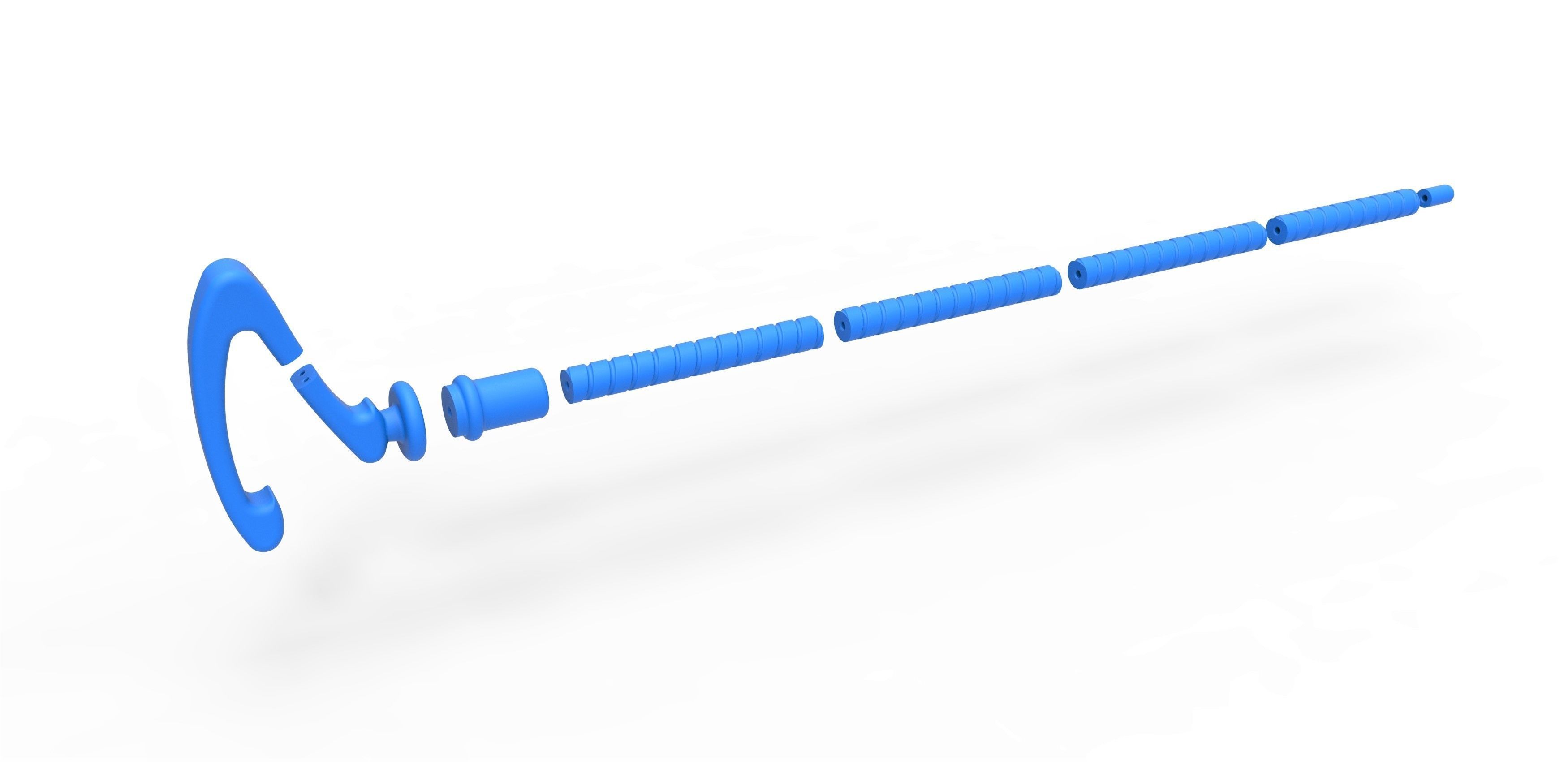 Riddler Cane from the movie Batman Forever 1995 3D model 3D printable ...