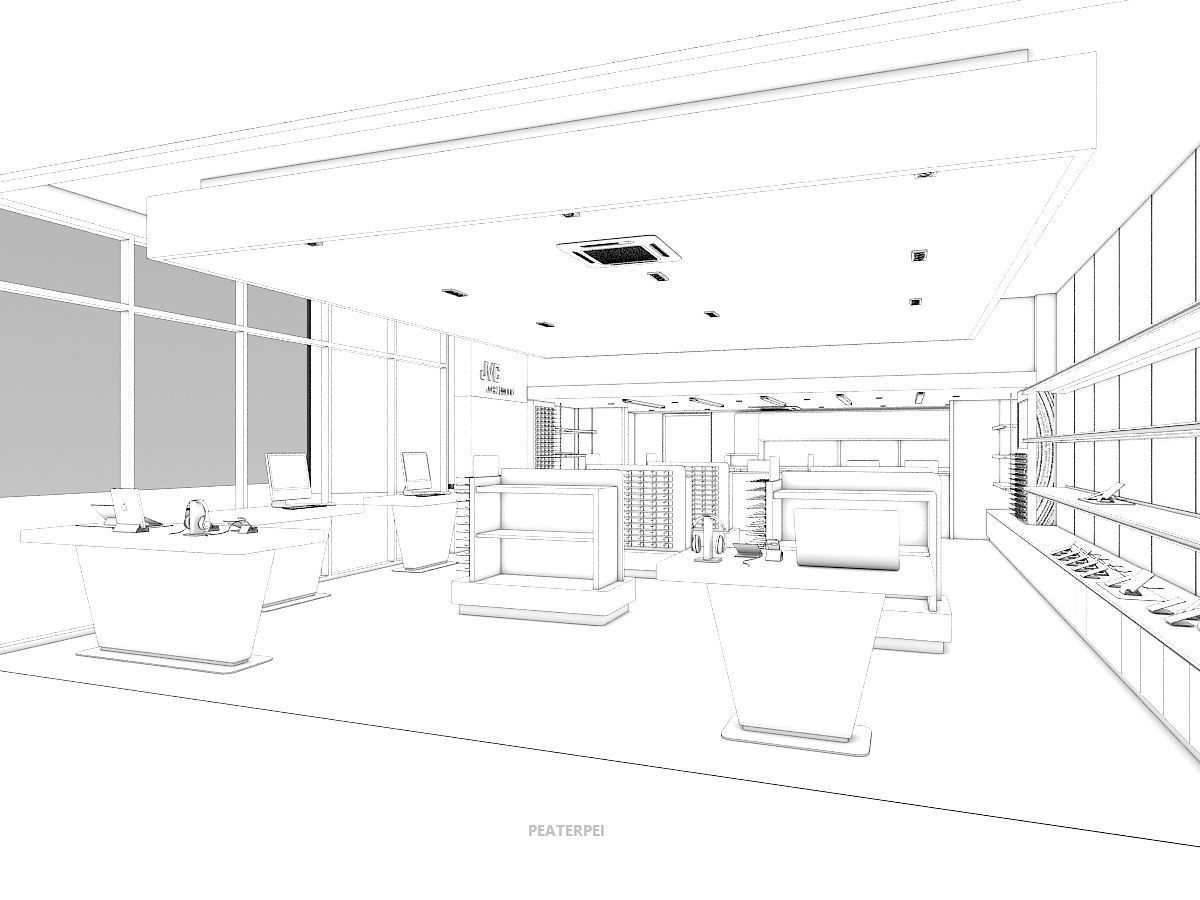 computer store 3D model | CGTrader