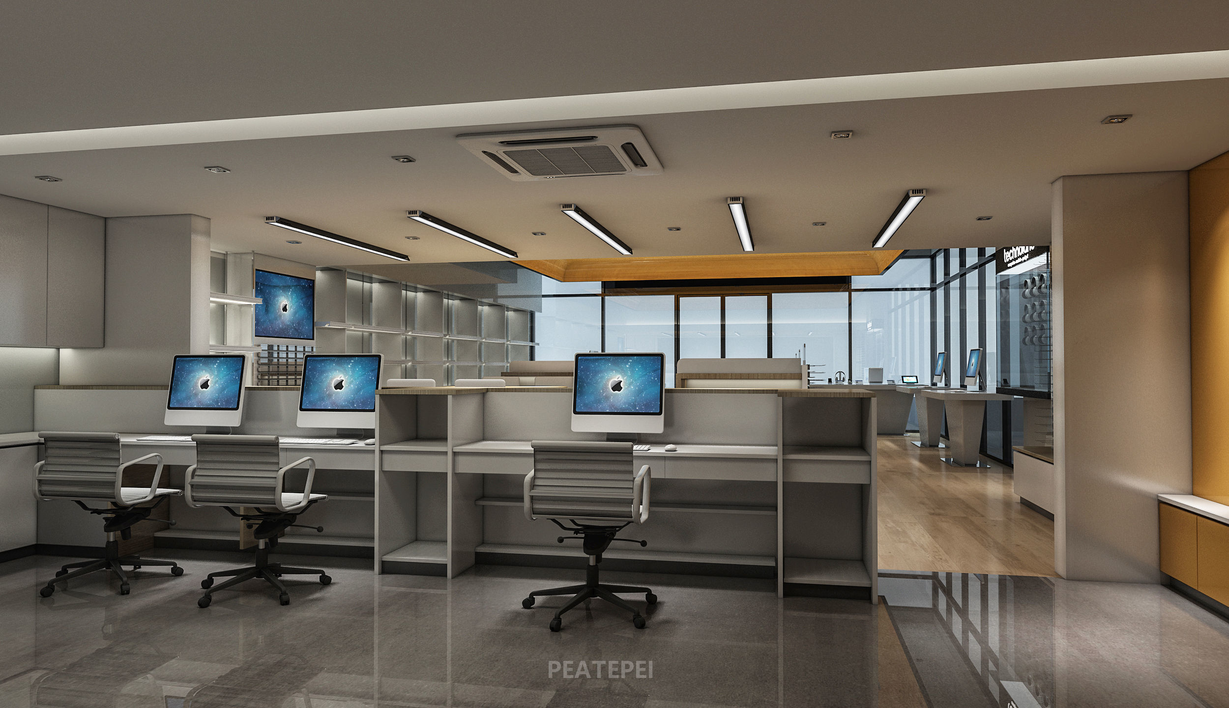 computer store 3D model | CGTrader