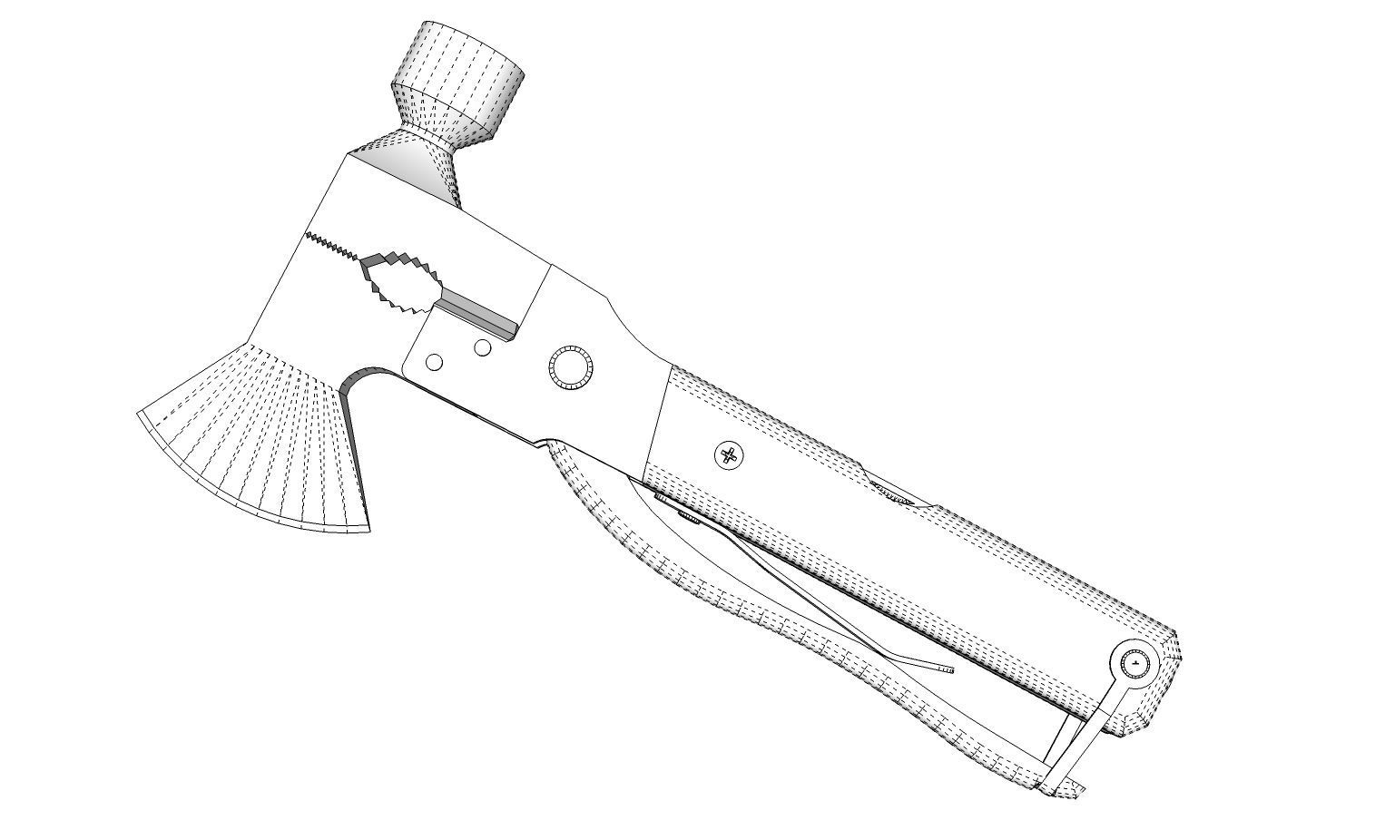 Multi Tool 3D model | CGTrader