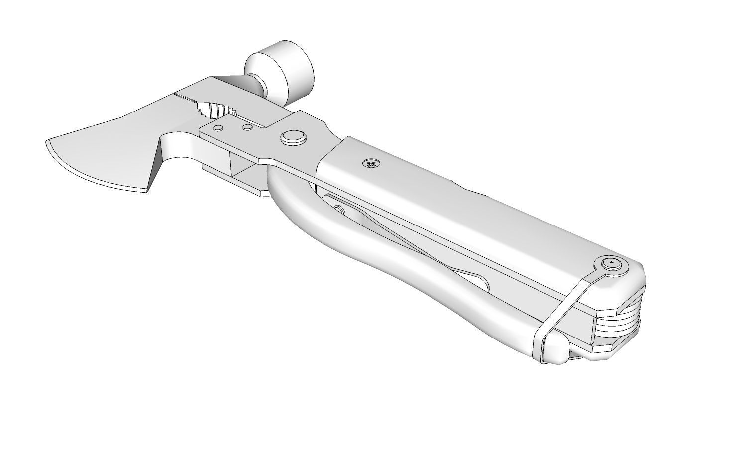 Multi Tool 3D model | CGTrader