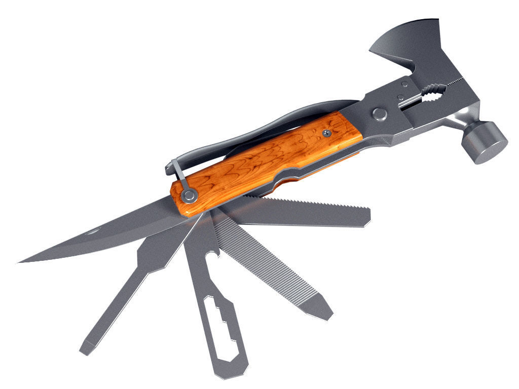 Multi Tool 3D model | CGTrader