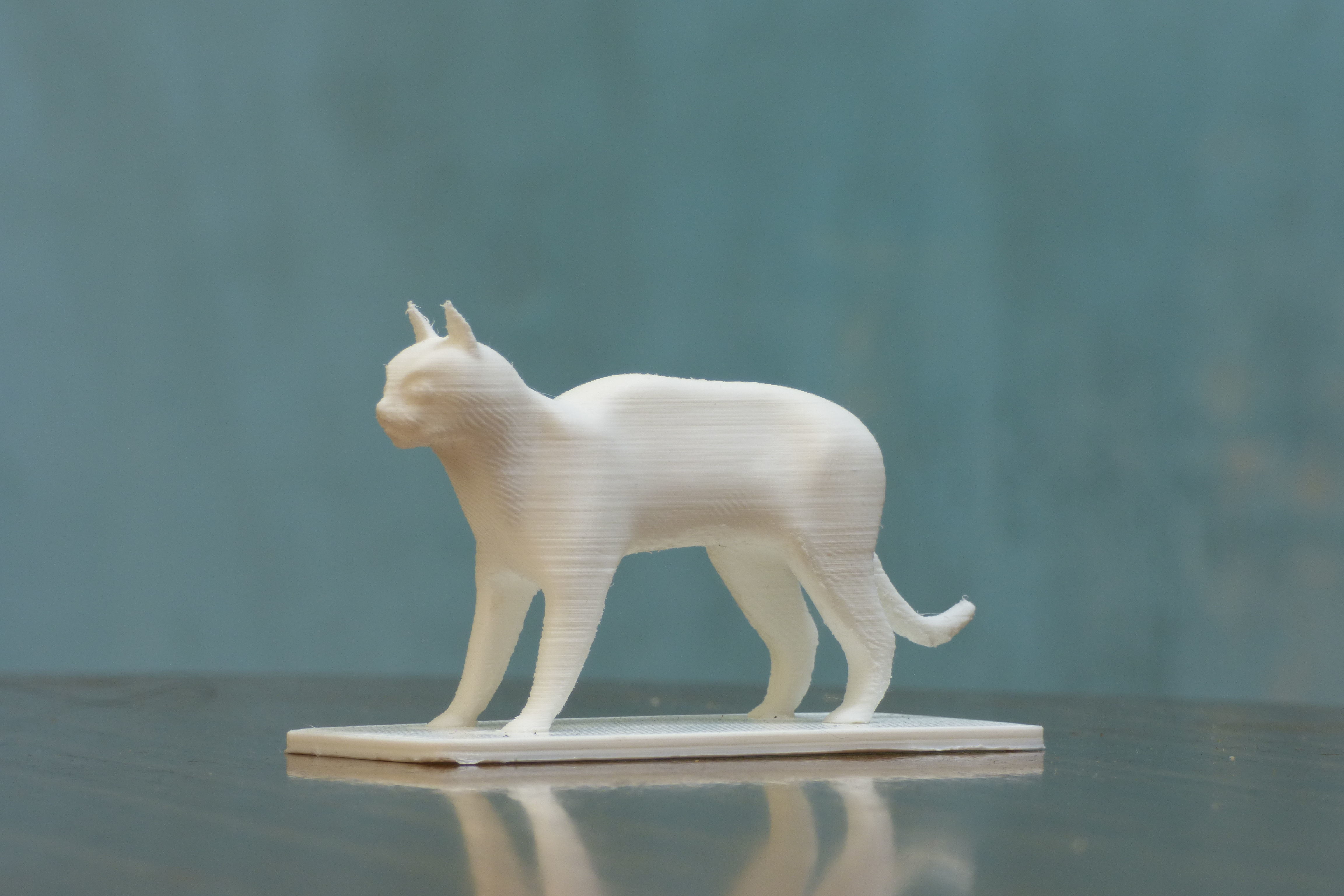 Cat Sculpture 3D model 3D printable | CGTrader